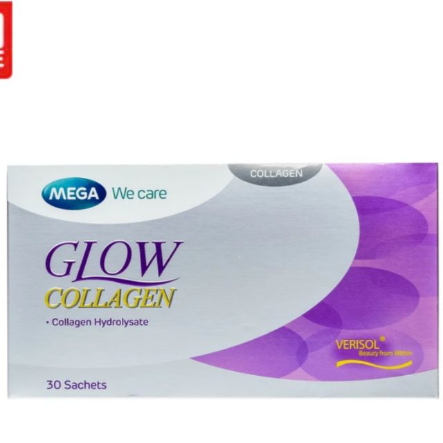 Mega Glow Collagen คอลลาเจนแบบชง 30 ซอง - pimmyshopsapapapan - ThaiPick