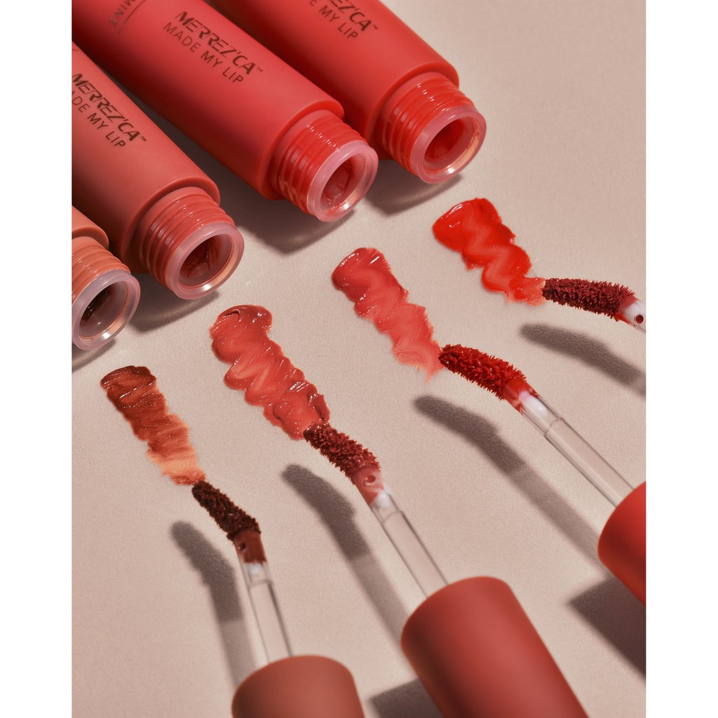 Merrezca Made My Lip ลิปสติกเนื้อสัมผัสบางเบาให้คุณมีความสุขตั้งแต่ ...