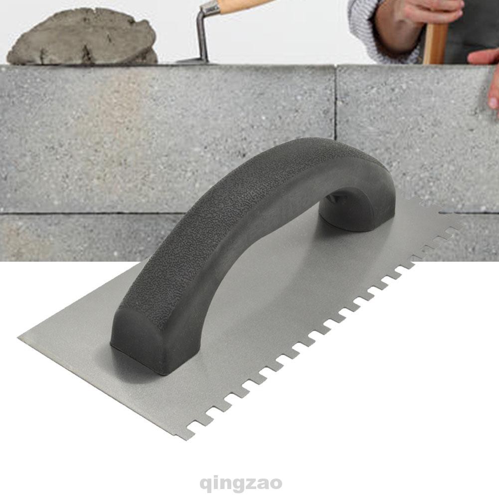Curved Handle Decoration Plastering Sawtooth Tiling Tool Trowel ...