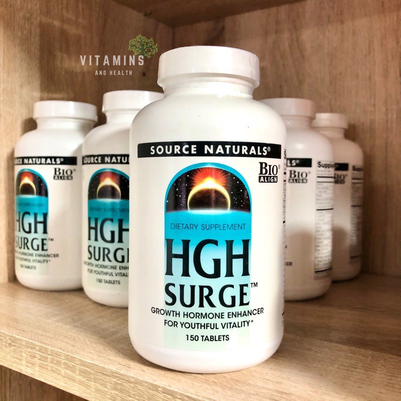 ใส่โค้ดลดหน้าร้าน โกรทฮอร์โมน HGH Surge⭐️ Source Naturals, HGH Surge ...