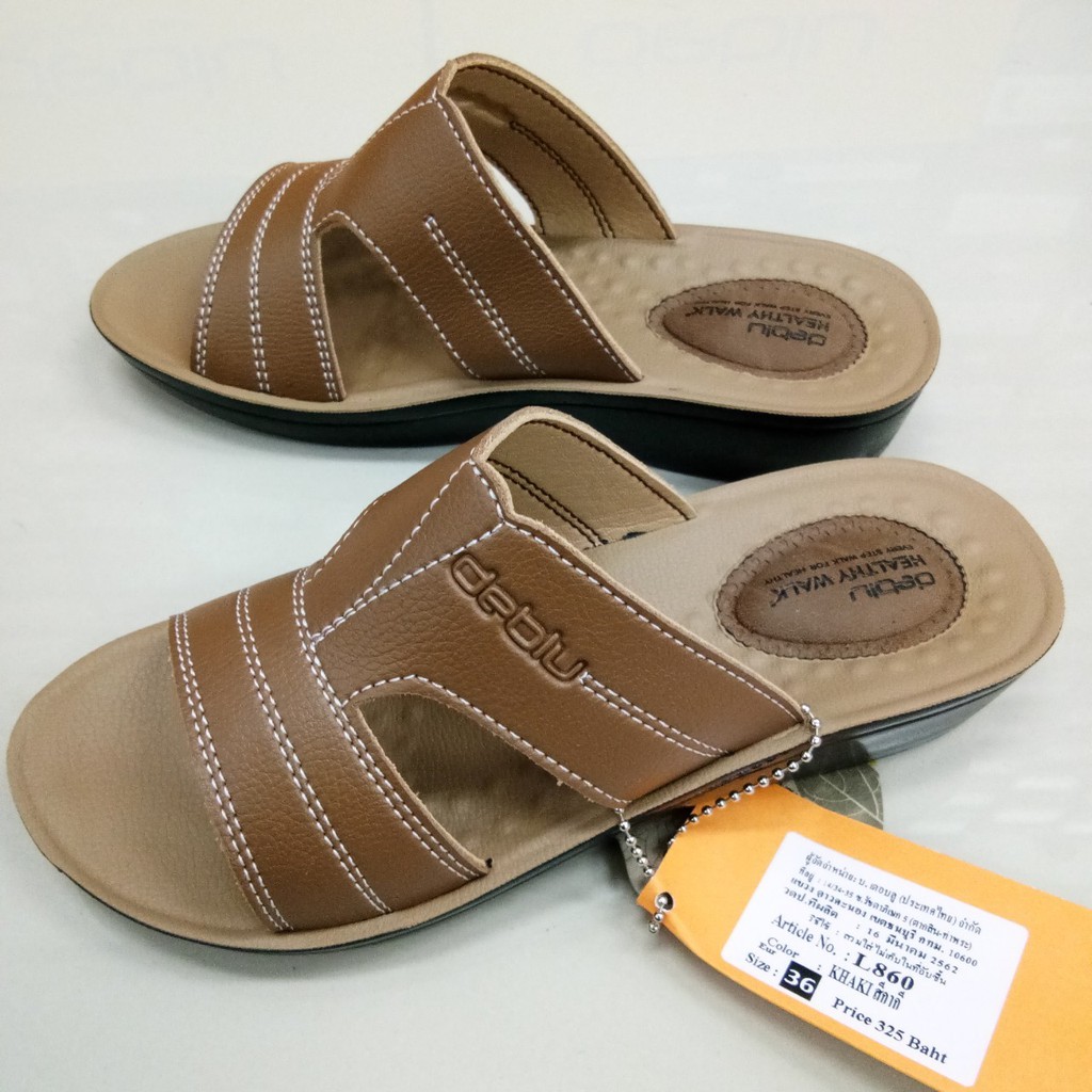 รองเท้าเพื่อสุขภาพ Deblu เดอบลู รองเท้าแตะเพื่อสุขภาพรุ่นรุ่น L860 (พร้อมส่ง) - double.p.market ...