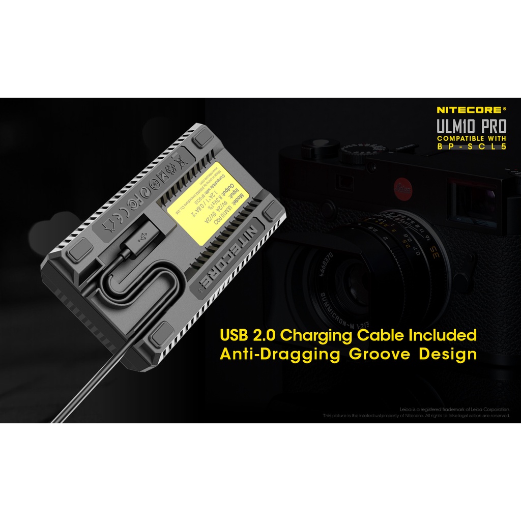 LEICA M10 Nitecore ULM10 Pro for LEICA M10 M10-P M10-R และกล้องไลก้าที่ ...