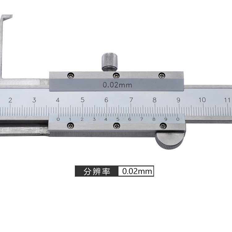 The Grooved Vernier Caliper Stainless Steel Long Claw Diameter Caliper ...
