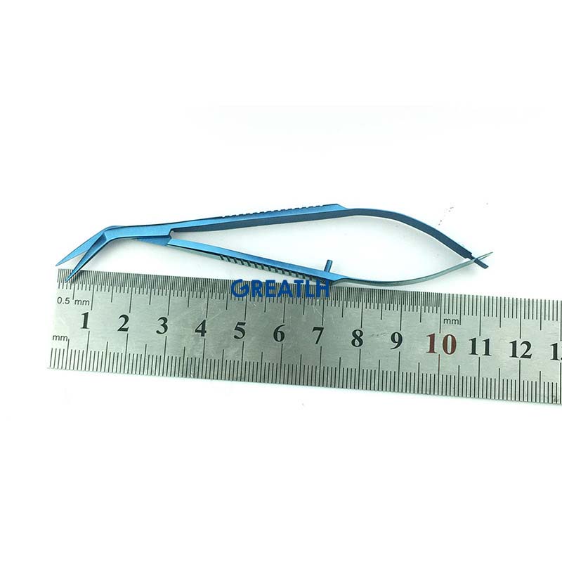 เครื่องมือผ่าตัด ophthalmic Castroviejo Keratoplasty Scissors ...