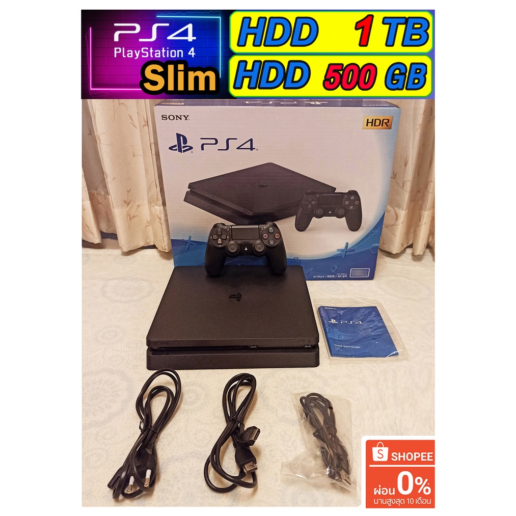 Ps4 Slim ( 500GB 1TB ) fw10.01 ครบกล่อง - benzstarter - ThaiPick
