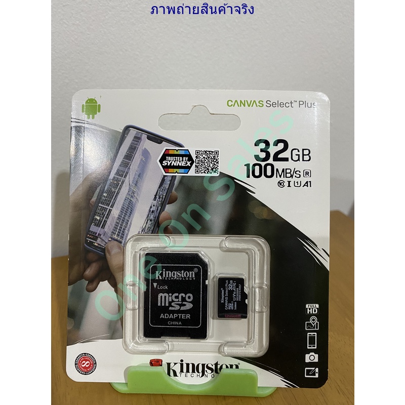 Kingston Micro SD Card แท้ 100 Kingston CANVAS Select Plus 32 GB Class 10 100MBs รับประกันตลอด ...
