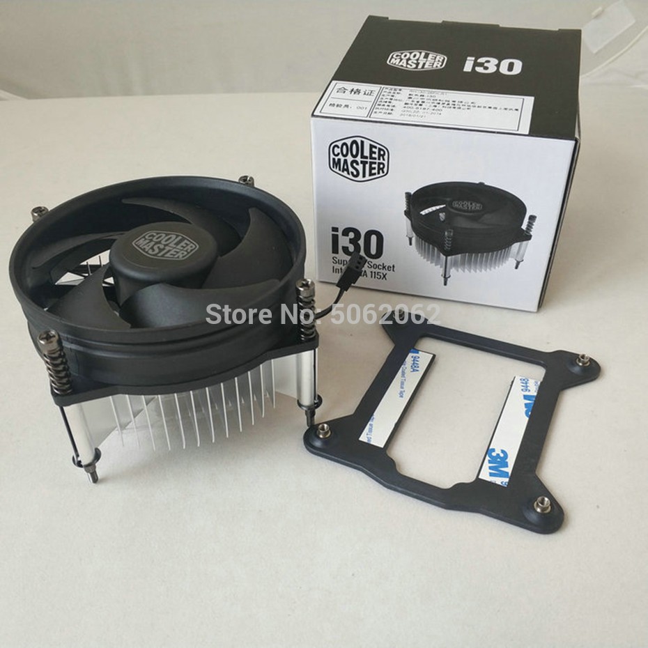 Cooler Master i30 CPU Cooler support Intel LGA 1156/1155/1151/1150 Inov ...