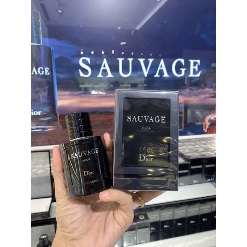 ใหม่ล่าสุด️Dior Sauvage Elixir 60 ML. ป้ายคิงแท้ ผลิตปี2022 จาก Kingpower VIVIBOXSHOP ...