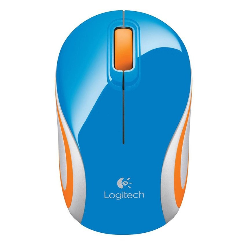 Logitech Wireless Mini Mouse M187 (Blue) | Shopee Thailand