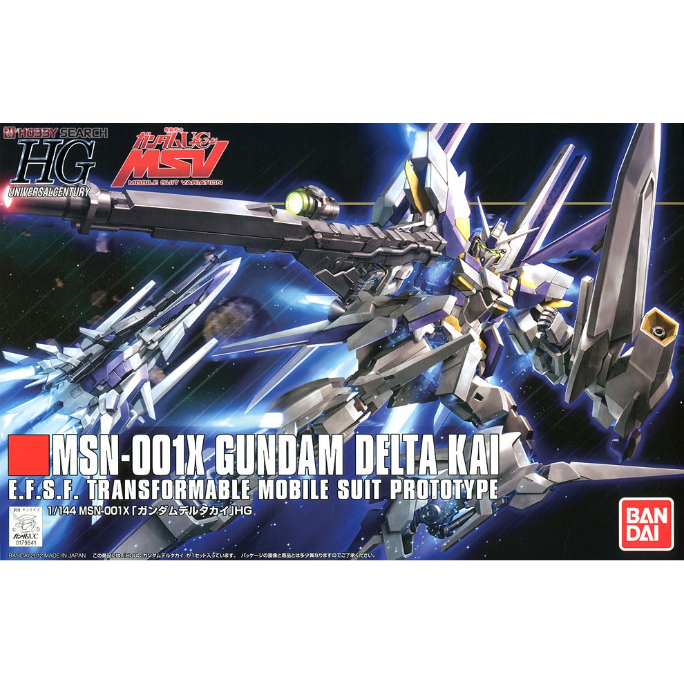 MSN-001X Gundam Delta Kai (HGUC) (Gundam Model Kits) | Shopee Thailand