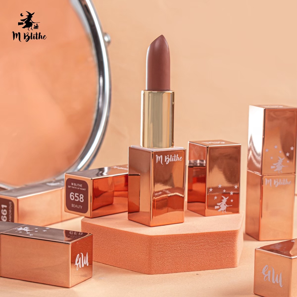 M-Blithe Soft Matte Lips ลิปแท่งแม่เหล็ก ( แท้100 สินค้าจากบริษัท) ล็อตใหม่ มี อ.ย ...