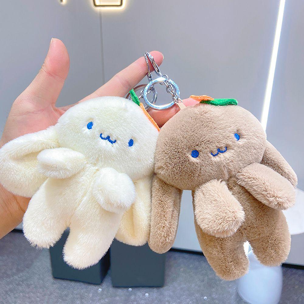 REBUY Cute Rabbit Stuffed Toy Children Bag Pendant Radish Rabbit Plush ...