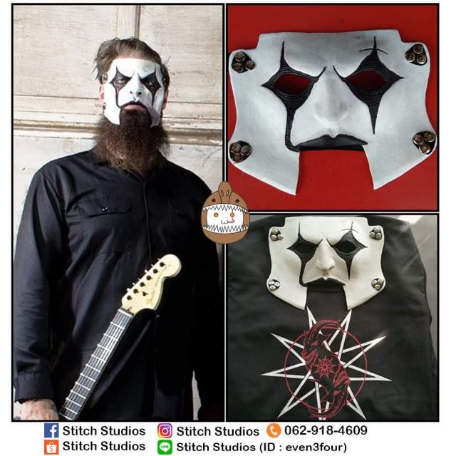 [สินค้าพร้อมส่ง] หน้ากาก Slipknot Jim Root อัลบั่ม .5 The Gray Chapter ...