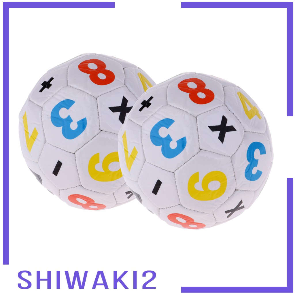 ( Shiwaki 2 ) ลูกฟุตบอลขนาดเล็ก 2 ชิ้นสําหรับเด็ก - shiwaki21.th - ThaiPick