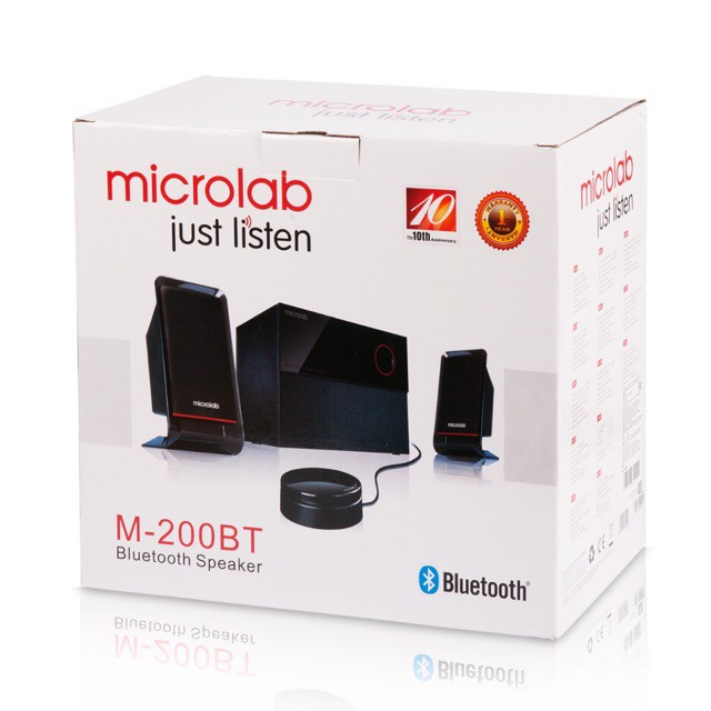MICROLAB M200BT Bluetooth (2.1) Black - computer.dd - ThaiPick