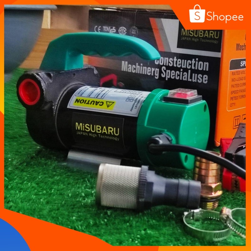 ปั้มดูดน้ำมัน MiSUBARU ต่อพ่วงแบตเตอรี่ DC 12V (สินค้ามีปัญหาภายใน7วัน ...