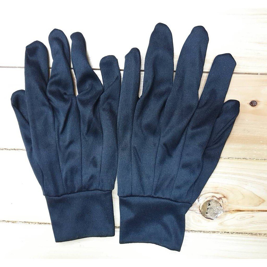 ถุงมือทำงานสีดำ งานไทย | Shopee Thailand