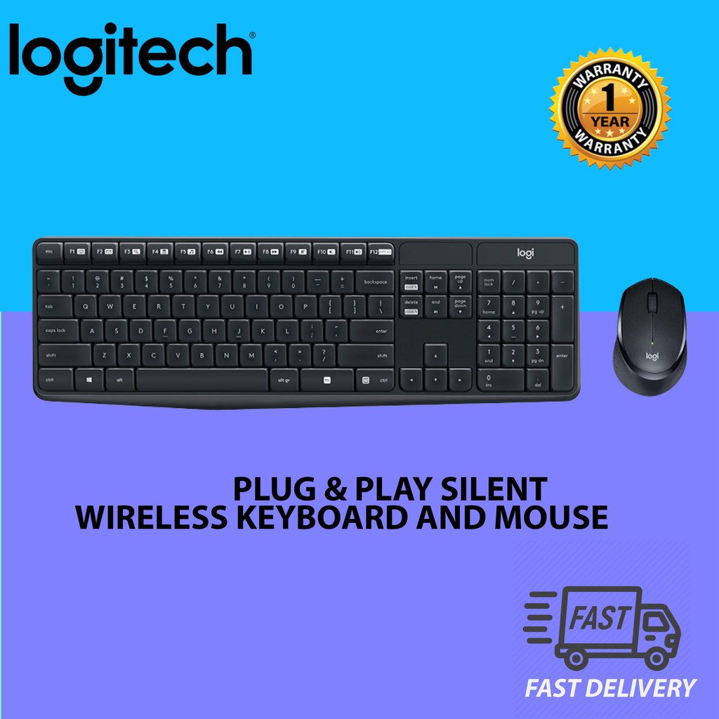 LOGITECH MK315 Wireless Keyboard (2in1) Slient ประกัน 1 ปี - sugazy - ThaiPick