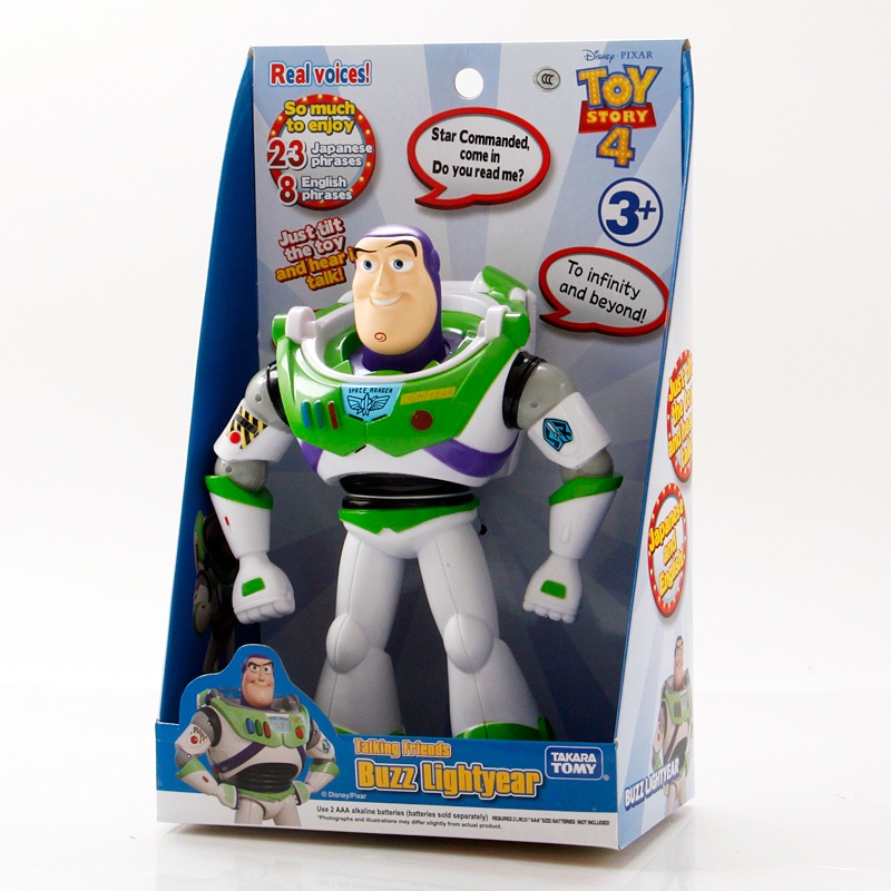 TOMY Toy Story 4 ตุ๊กตาสองภาษา Hand-made Model Buzz Lightyear Ham ...