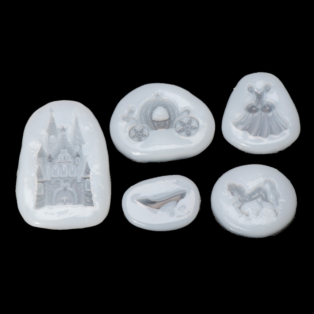 INF 5Pcs Silicone Resin DIY Mold Handmade Jewelry Pendant Tool ...