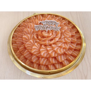 เค้กแซลม่อน 3 ปอนด์ , Salmon Sashimi Cake | Shopee Thailand