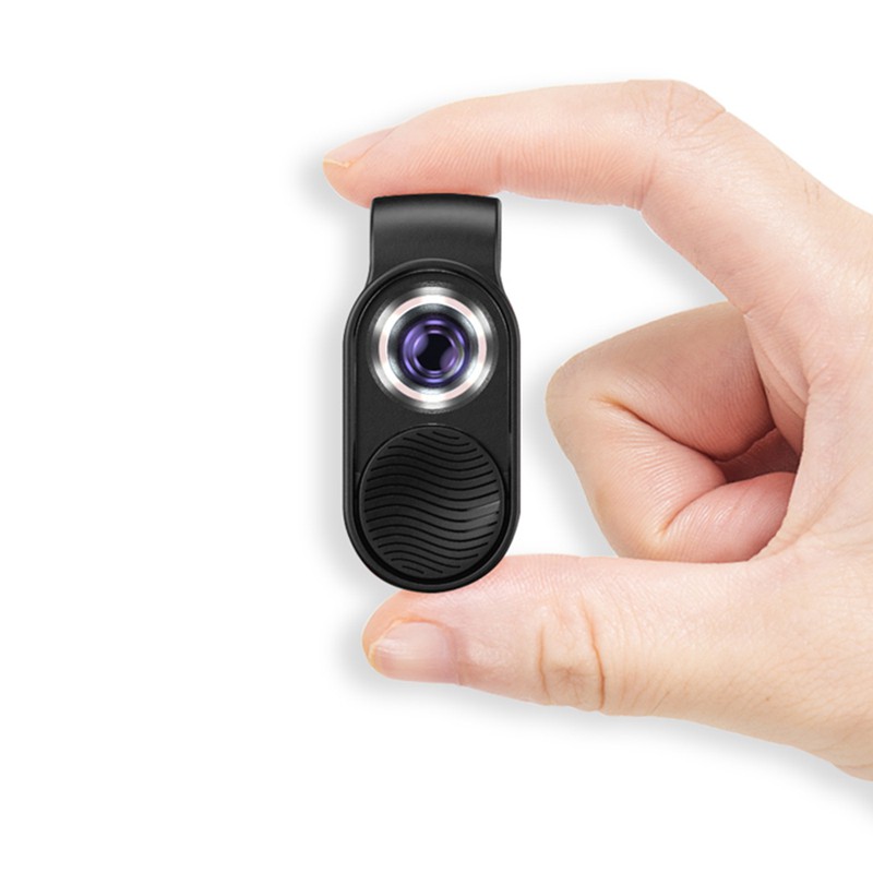 Apexel 100X Macro Phone Lens Fish Eye Lens Led Light Microscope Pocket ...