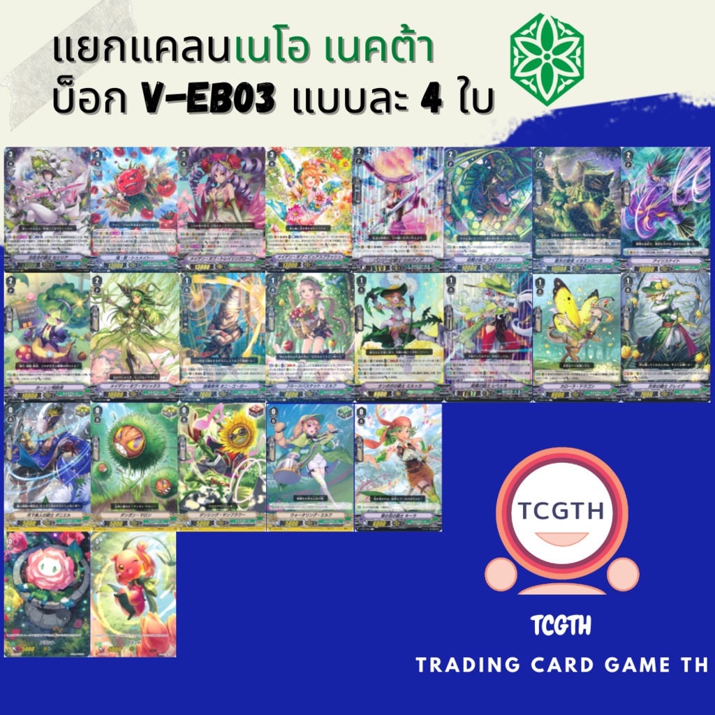 แยกแคลนเนโอ เนคต้า บ็อก V-EB03 แบบละ 4 ใบ | Shopee Thailand
