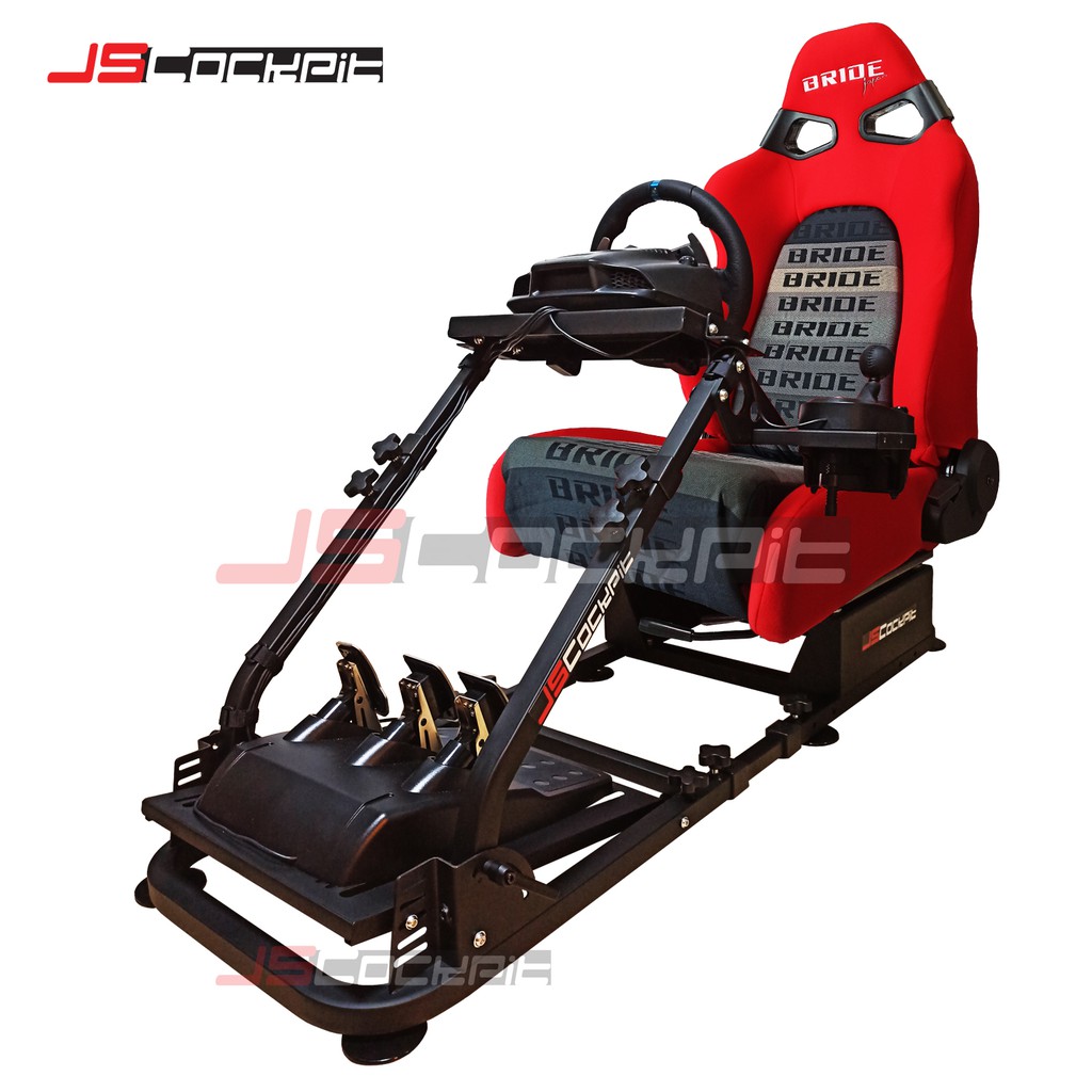 JSCockpit ชุด Full Cockpit Simulator พร้อมเบาะนั่ง (ไม่รวมจอยพวงมาลัย ...