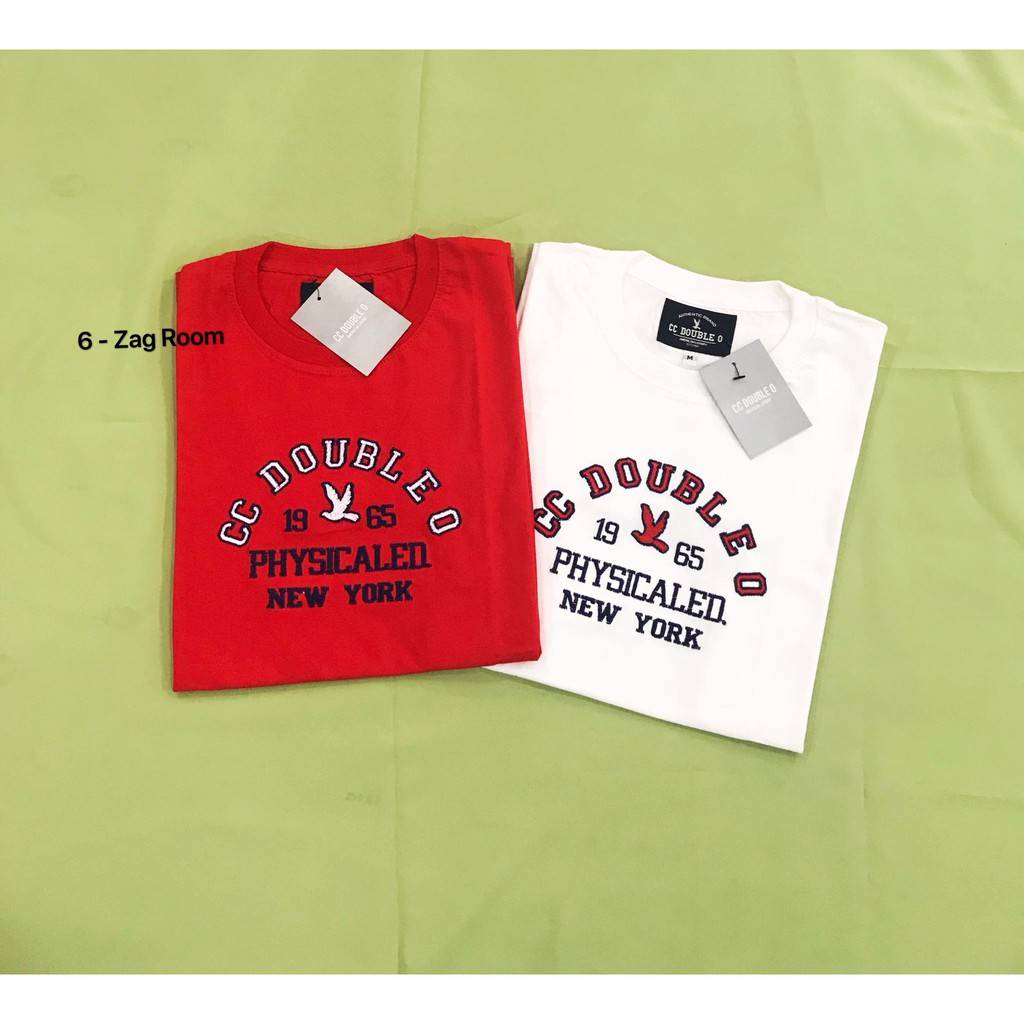 สินค้าขายดี ???? เสื้อยืดงานปัก-งานป้าย ????CC-OO Cotton 100%( SMLXL )์ No.43 - ton6066 - ThaiPick