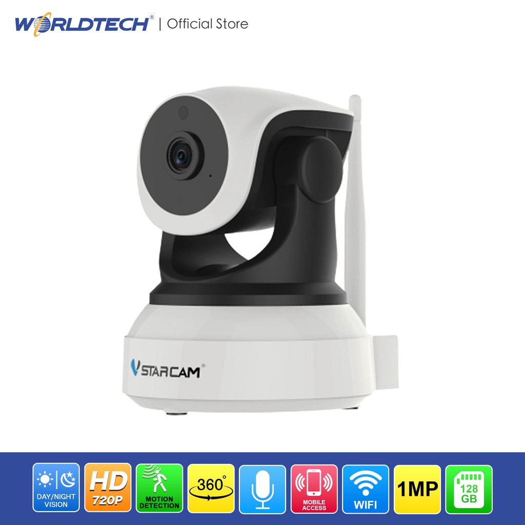 Vstarcam กล้องวงจรปิดไร้สาย 1 ล้านพิกเซล สัญญาณแรง Wifi IP CAMERA รุ่น ...