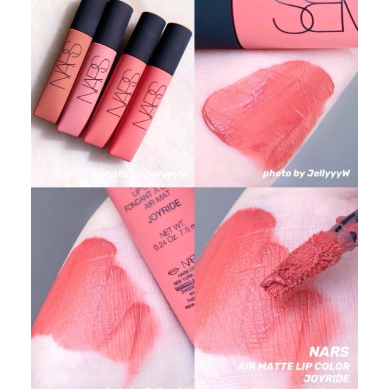 NARS Air Matte Lip Color Joyride สีชมพูพีช ขนาดปกติ 7.5 ml | Shopee Thailand