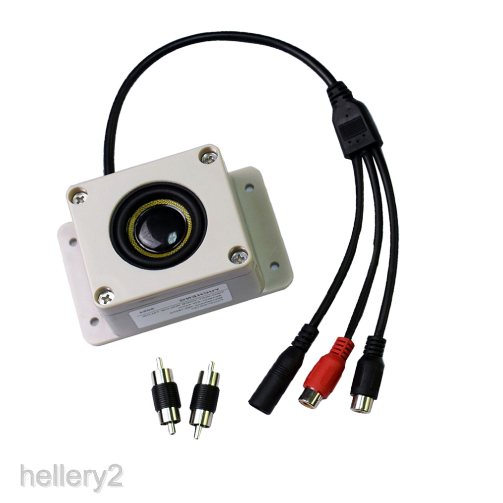 New for Monitoring Camera Outdoor Audio Speaker with MIC - IP66 ...