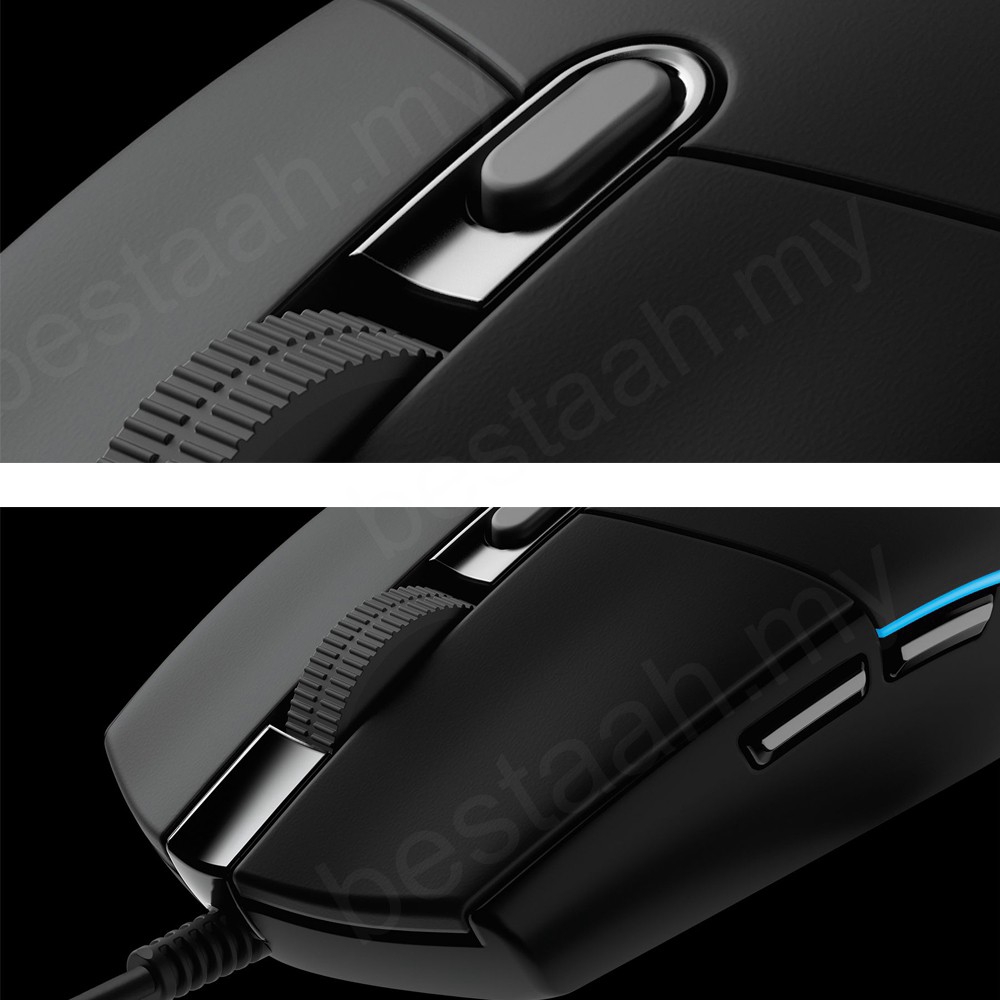 Logitech G 102 G 203 Prodigy เมาส์เกมมิ่ง 6 ปุ่ม 8000 DPI - bridgat.th ...