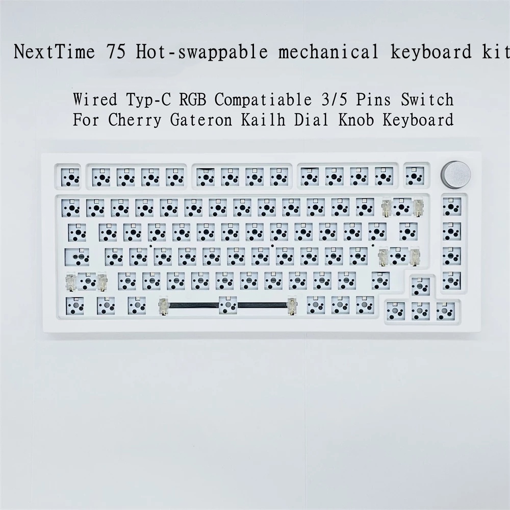 แป้นพิมพ์คอมพิวเตอร์ Nexttime 75 Hot Swap Mechanical Keyboard Kit Wired ...