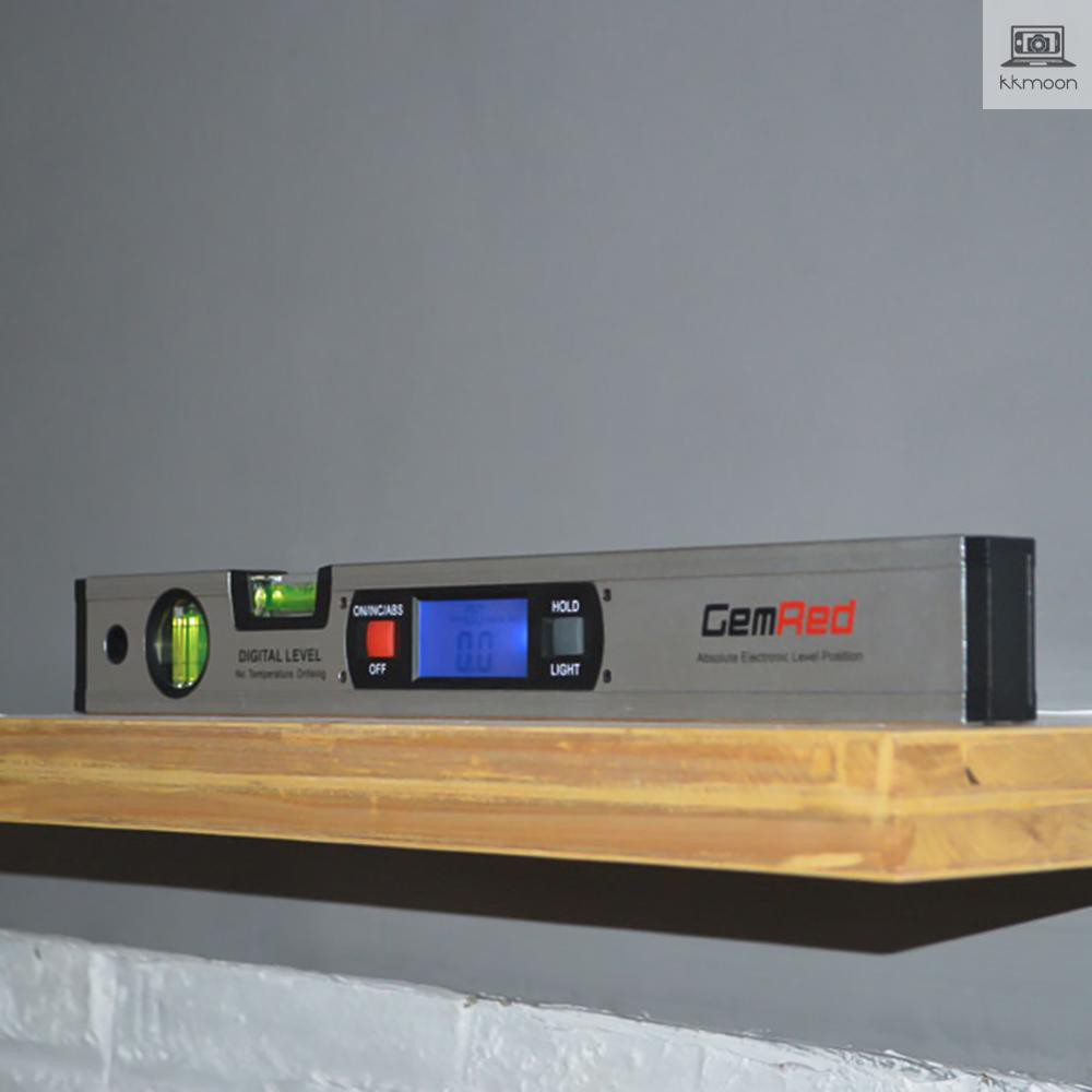 GemRed Digital Level Spirit Level Angle Finder with Magnetic 16 Long ...