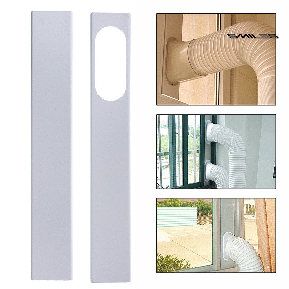 【Ready stock】2Pcs 84-120cm Adjustable Window Slide Kit Plate for ...