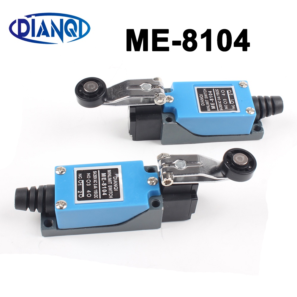 ME 8104 คันโยกโรตารี่ 1NO 1NC Momentary Limit Switch โรตารี่ปรับ Roller Mini Switches TZ ...