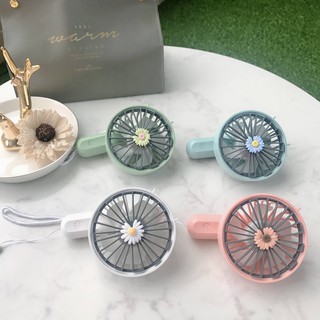 GD DAISY มือถือพัดลมขนาดเล็กขนาดเล็กแบบพกพาแบบพกพา USB แบบชาร์จใบ้ ...