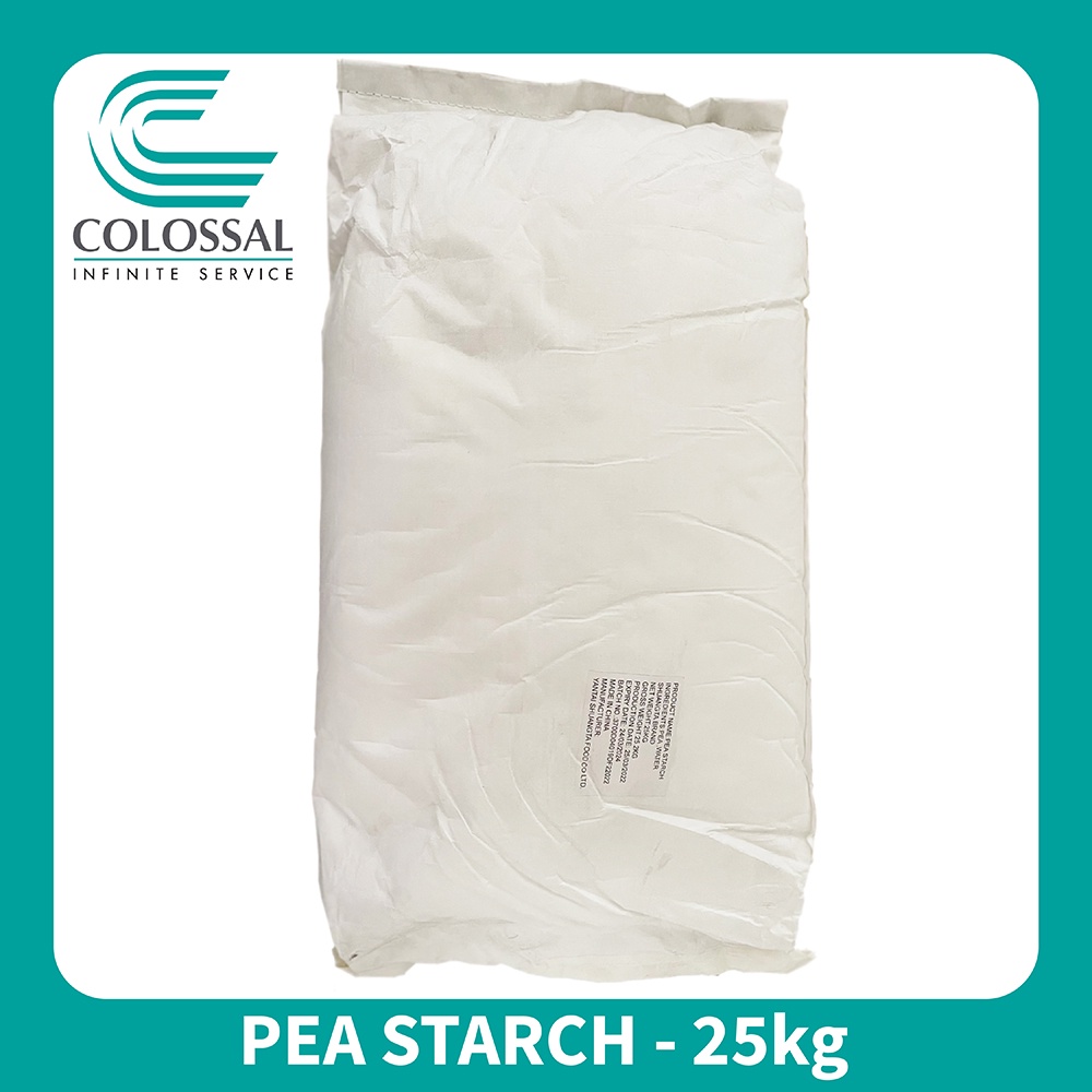 Native Pea Starch แป้งถั่วเขียว 25 kg Colossal International ...