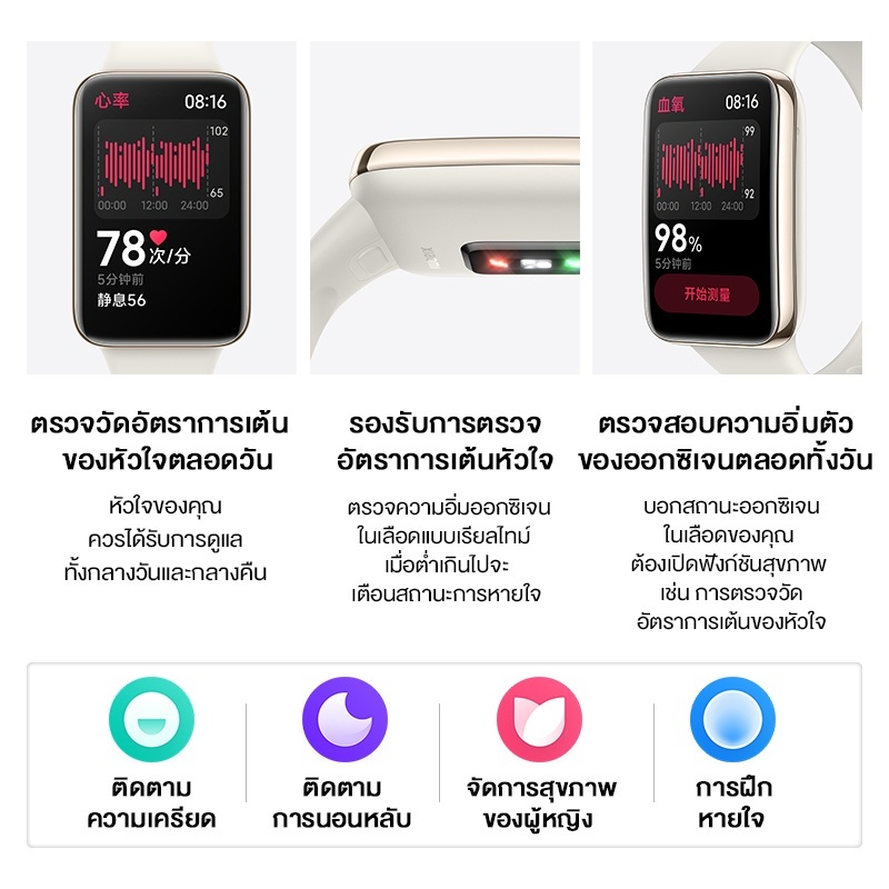 NEW Xiaomi Mi Band 7 Pro GPS Smart Watch สมาร์ทวอทช์ xiaomi SpO2 ดู ...