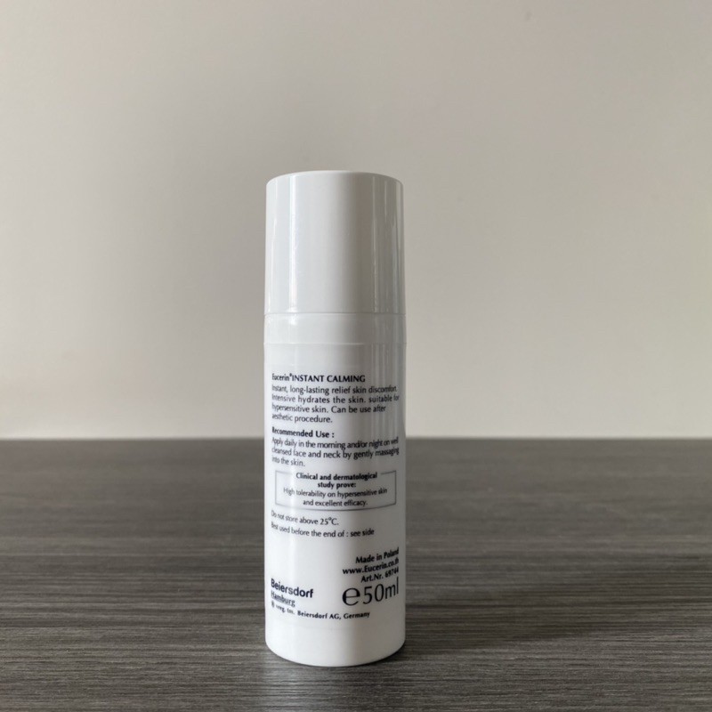 Exp.230223(มีกล่อง)Eucerin Instant Calming Daily Moisturizer ขนาด 50 ml ...