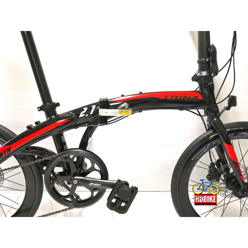 จักรยานพับได้ TRINX DOLPHIN 2.1 ดิสเบรคน้ำมัน เฟรมอลูมิเนียม - hdbike ...