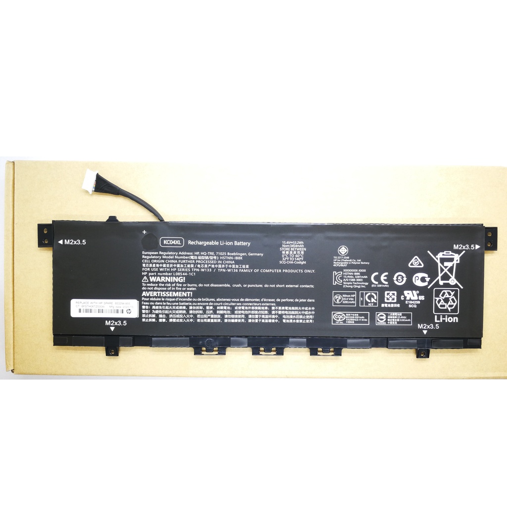 Genuine Original KC04XL KCO4XL HSTNN-DB8P L08544-2B1 Laptop Battery For ...