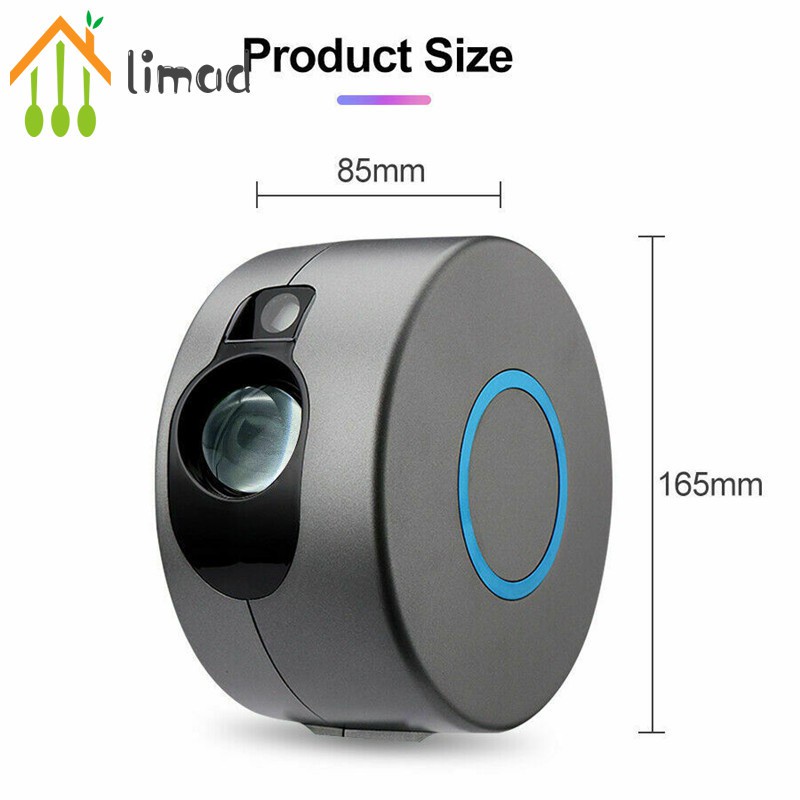 Rotating LED Projector Light Starry Sky Ocean Wave Star Galaxy Night Lamp USB Lamp for Bar ...