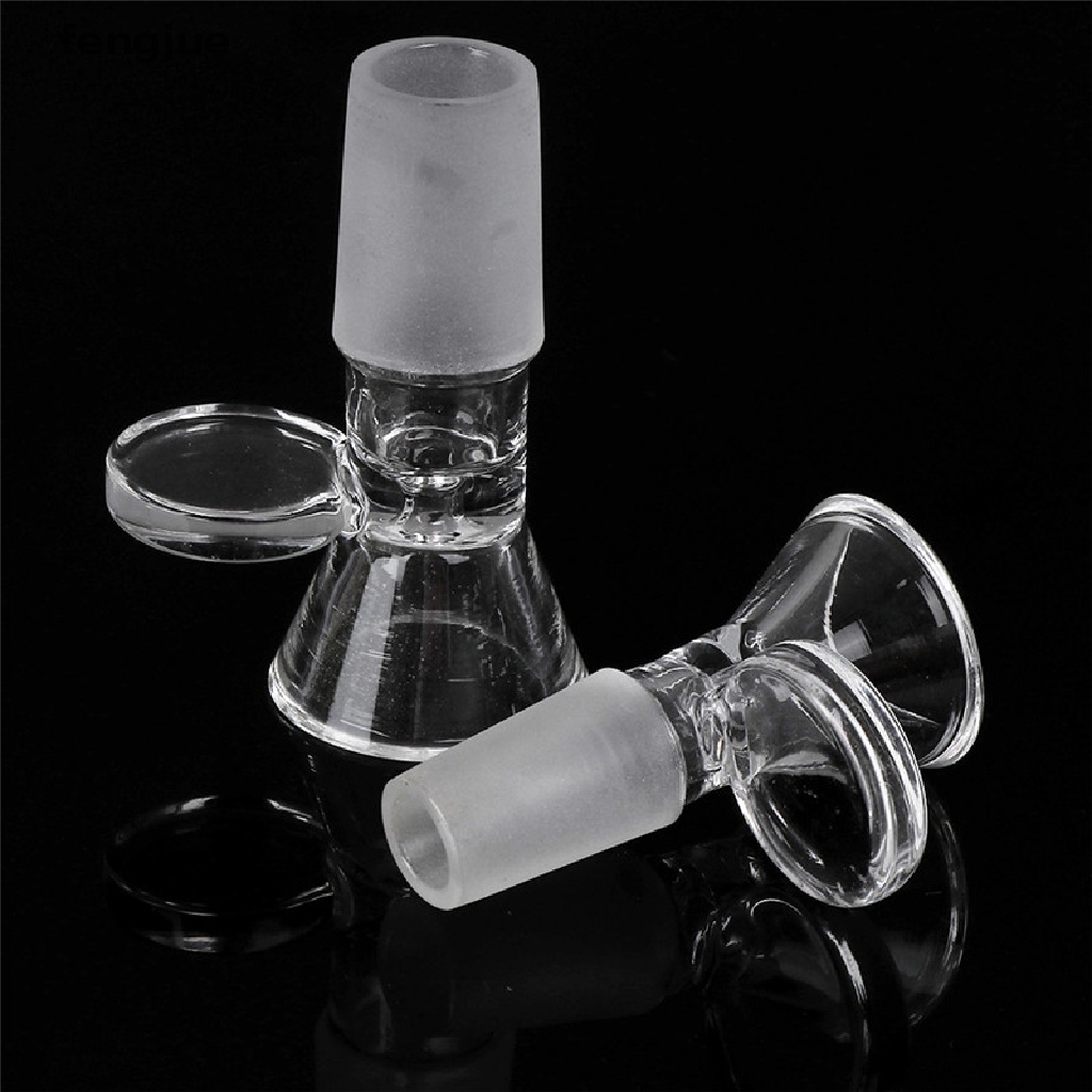 fengjue 14/18mm Glass Joint Clear Slide Male Glass Bowl With Handle ...