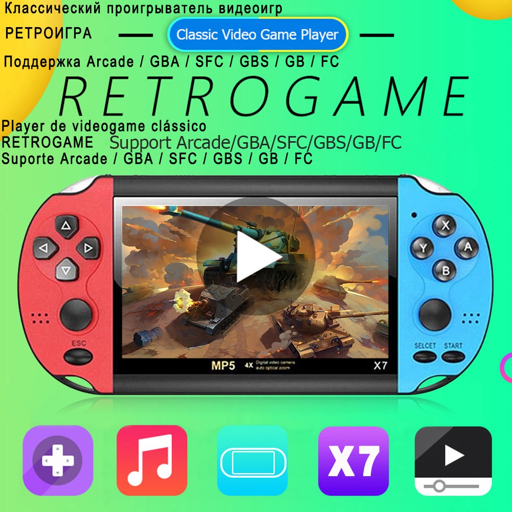 Data Frog Retro Mini Arcade Handheld Game Console 16 Bit - hjdejtyj.th ...