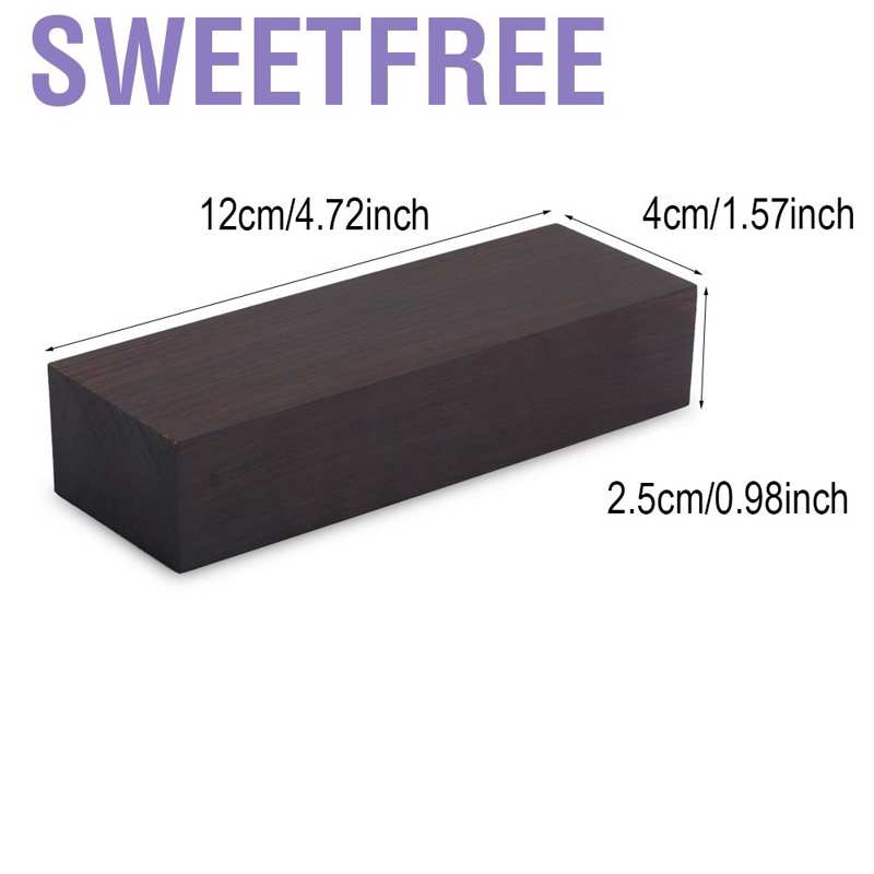 sweetfree 12x4 x 2 . 5 black ebony wood lumber diy วัสดุไม้สําหรับ ...