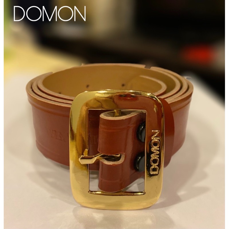 เข็มขัดนักเรียน DOMON สีน้ำตาล ของแท้ - domon.online - ThaiPick