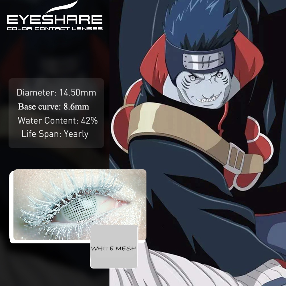 Eyeshare คอนแทคเลนส์คอสเพลย์ ลายการ์ตูนนารูโตะ 2 ชิ้น - dorella.th ...