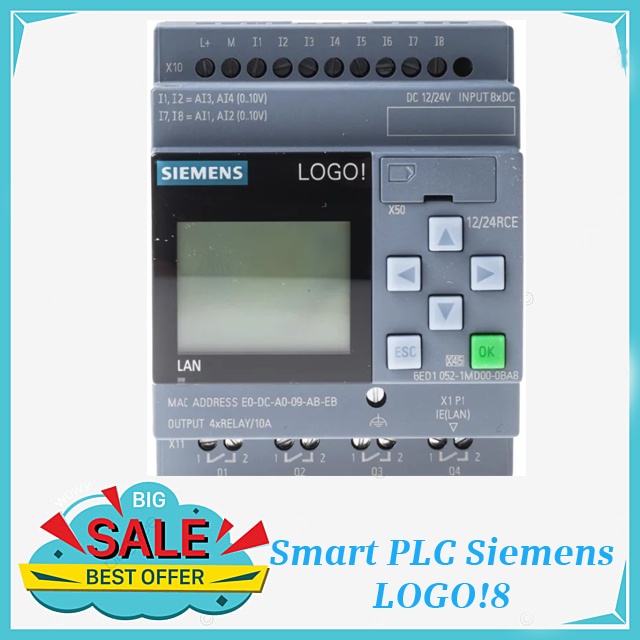 PLC SIEMENS_LOGO!8_NEW | Shopee Thailand